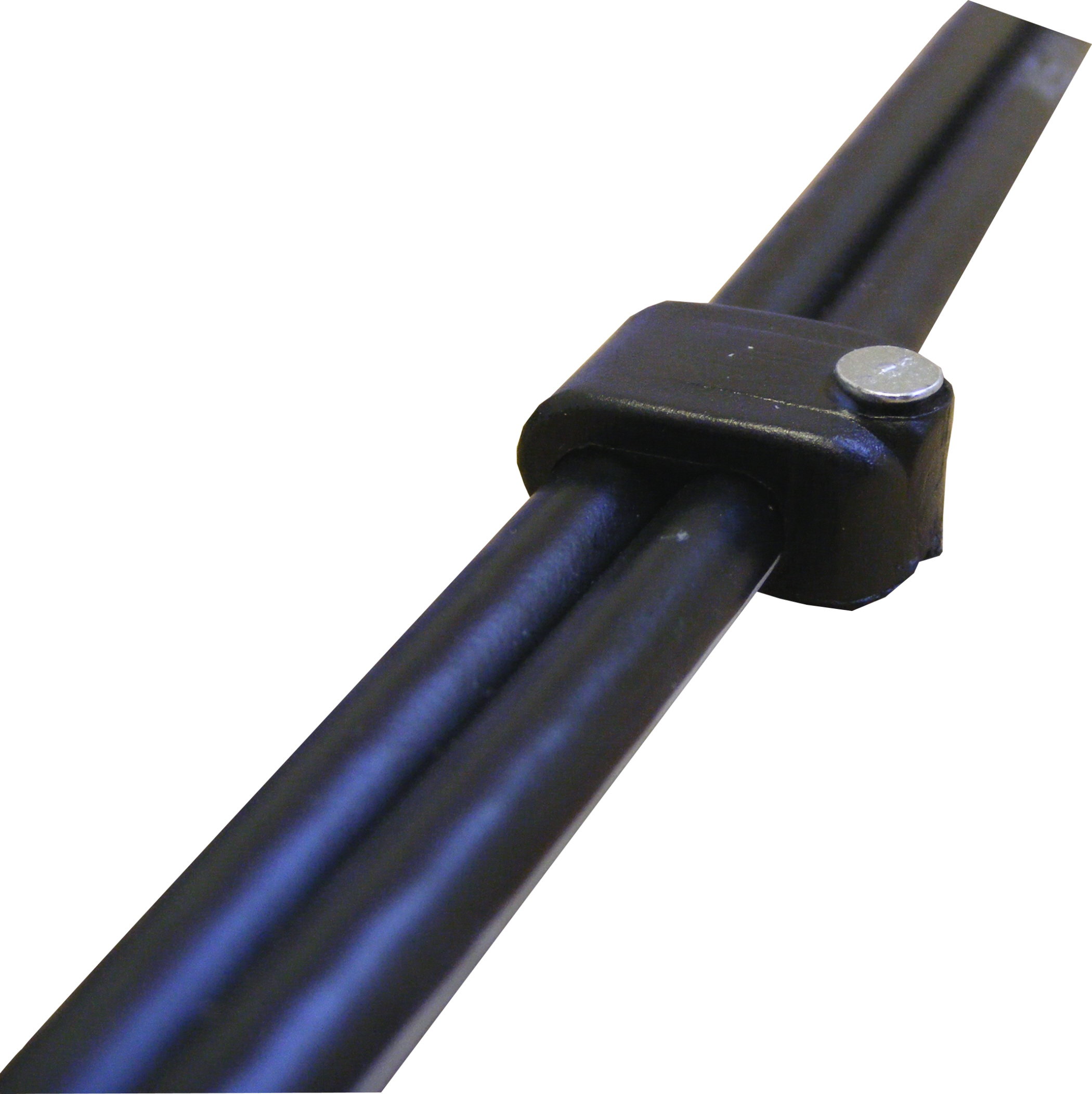 65 Twin Clips BLACK x100 | Cable Clips | S.A.C. Electronics